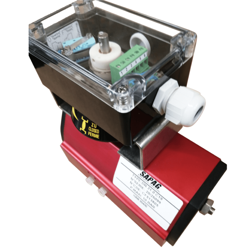 V3 Gachot® one-piece brass ball valve | SAPAG VALVES