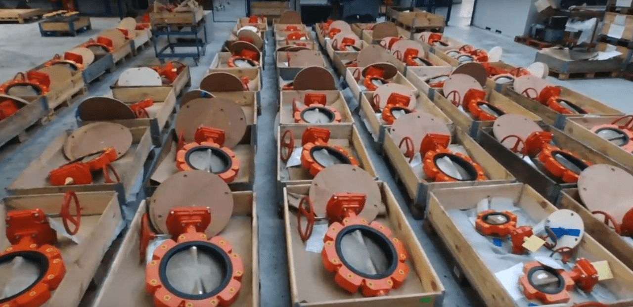 PVI JMC Butterfly Valves – FAT successfully passed